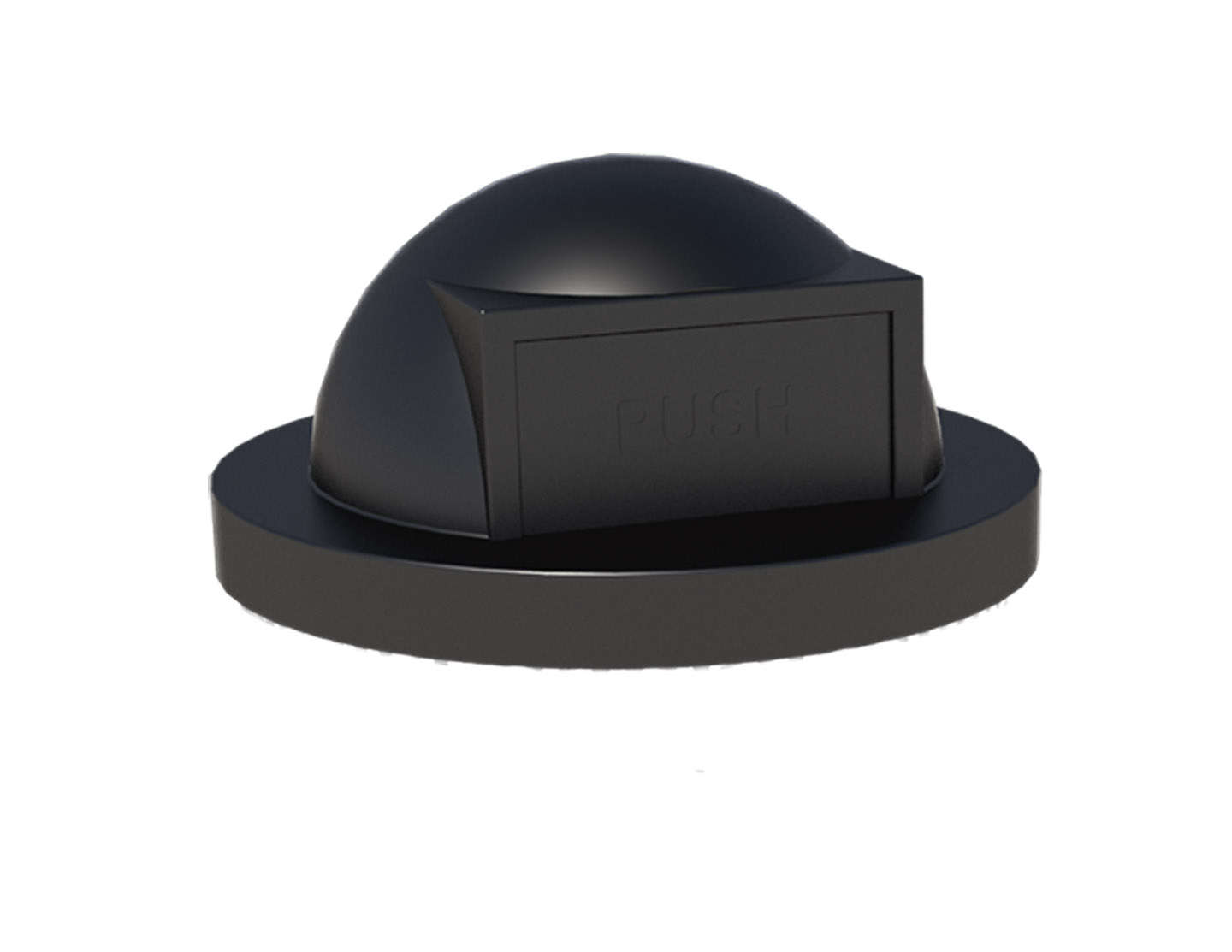 Plastic Dome Trash Receptacle Top