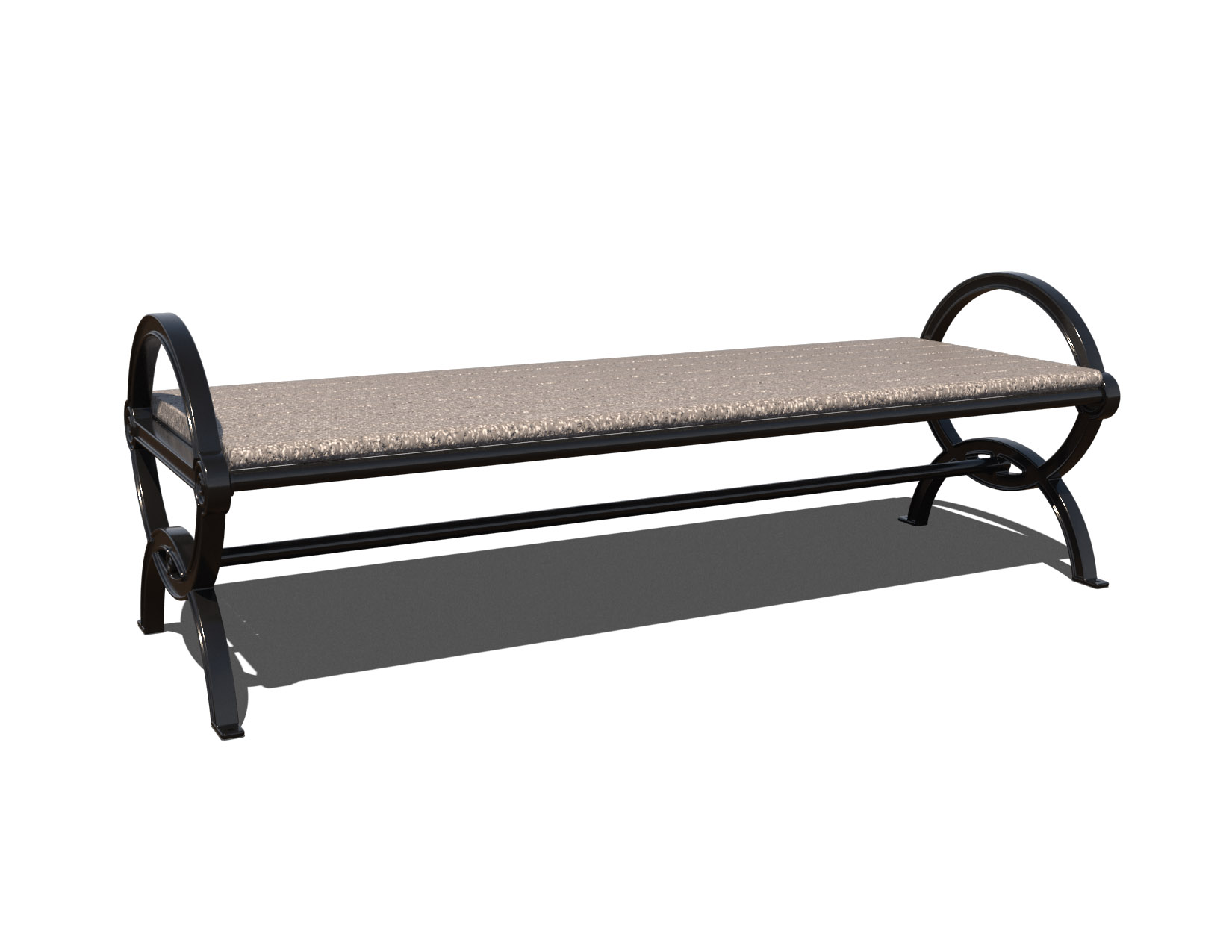 Gateway Recycled Bench without Back