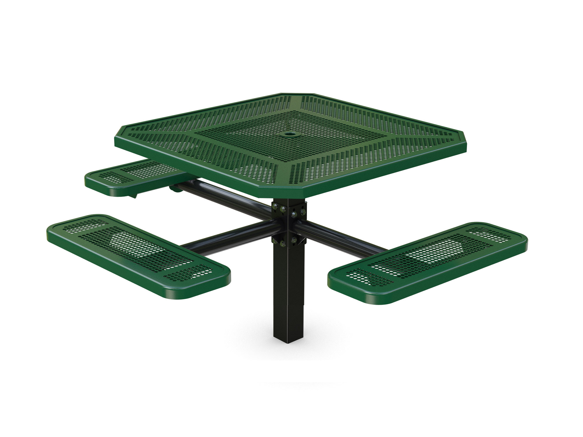 Innovated Accessible Octagon Pedestal Table