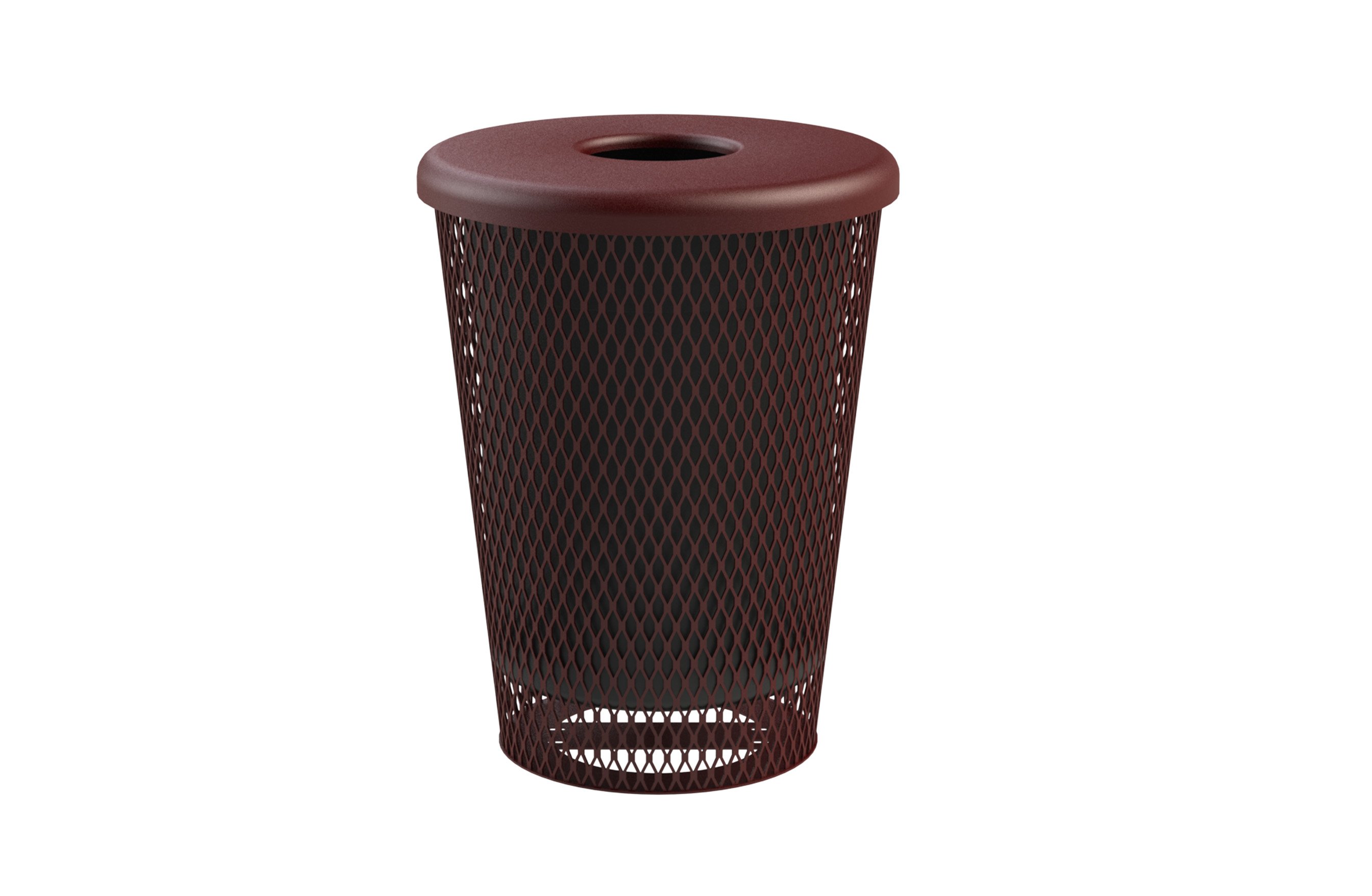 Tapered Trash Receptacle